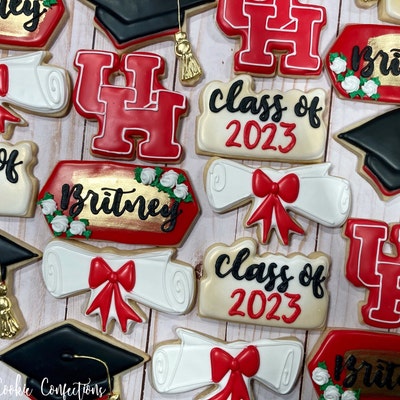 Class of or Graduation Year Cookie Cutter and Fondant Cutter and Clay ...