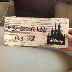 Disney Sign Walt Disney Quote Disney Home Decor Sign Rustic - Etsy