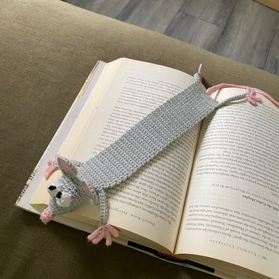 Rat Bookmark Crochet Pattern Amigurumi PDF Pattern - Etsy