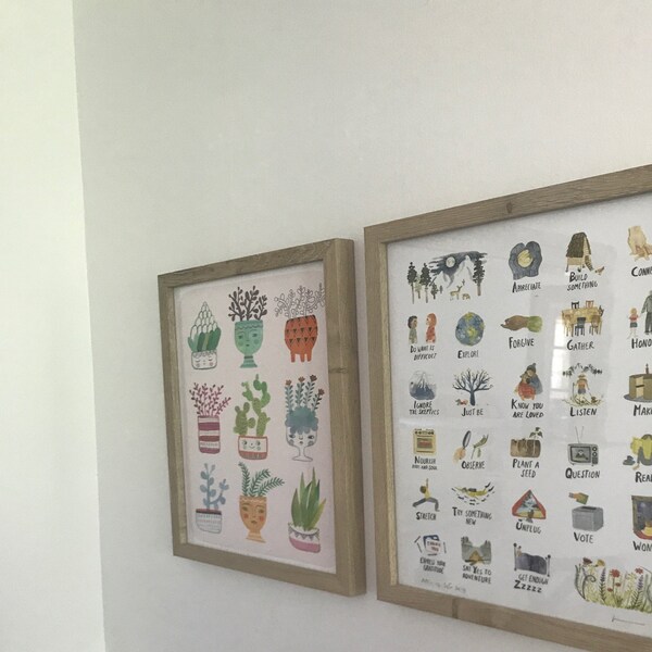 Abcs of Life Print, ABC Art Poster, Alphabet Print, Wall Art, Baby ...