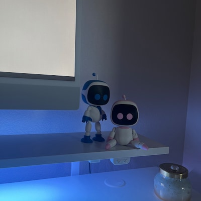 Astro's Playroom Inspired 3D Print Articulated Robot Astrobot ...