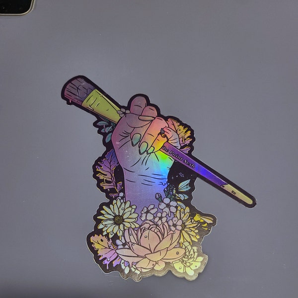 Creative Magic Holographic Sticker - [ Colorful Artist Sticker | Gifts ...