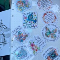 Just Pray Sticker, Bible Sticker Pack, Faith Stickers, Religious Decal ...