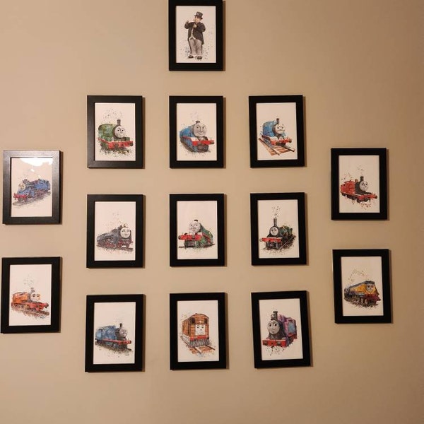 Thomas the Train Print Thomas and Friends Poster Thomas the Tank Engine ...
