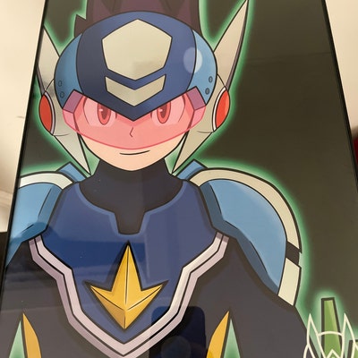 Megaman X Holographic Sticker Megaman X Series - Etsy