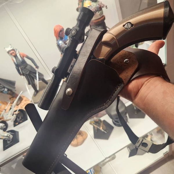 DE-10 y Drop W/keeper Holster in Brown - Etsy