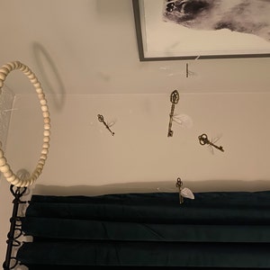 Large Flying Keys Antique Bronze, Unique and Handmade Beautiful Set ...