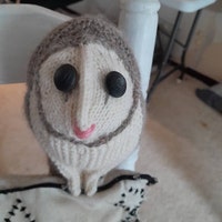 SPECIAL OFFER Knitting Pattern Snowy Owl - Etsy UK