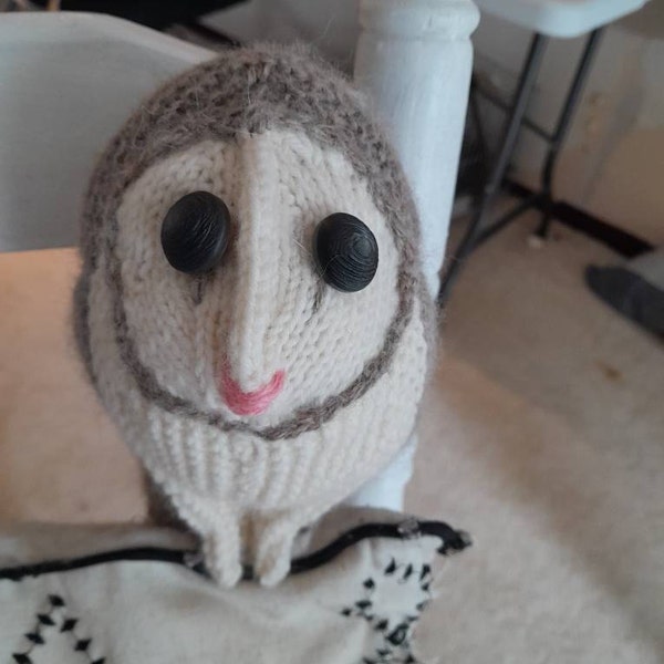 SPECIAL OFFER Knitting Pattern - Snowy Owl - Etsy UK