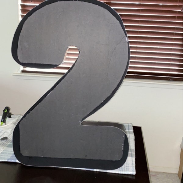 Number 2 Balloon Mosaic Template, Digital Download, 2 Ft, Number Two ...