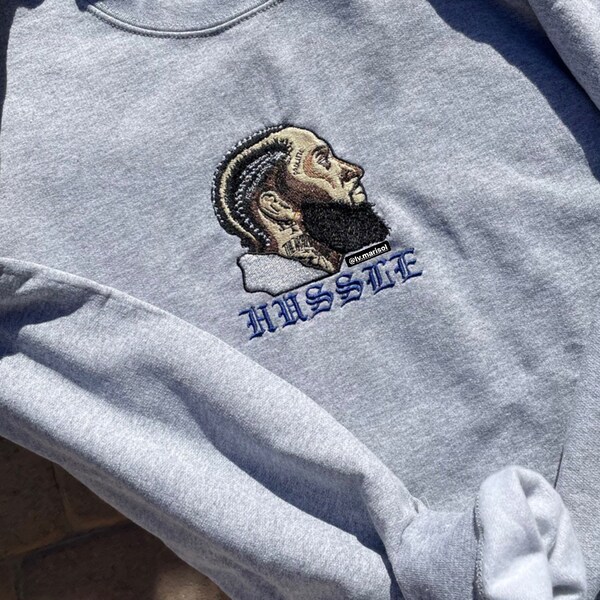 Rapper #6 Embroidery File 4x4, 5x7,6x9, 6x10 or Bigger Size Jef, Pes ...