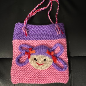 Dolly on a Bag Tote Bag Sewing Pattern, Child's Bag, Easy to Make Bag ...