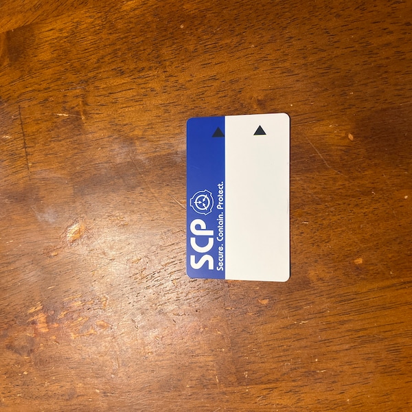 SCP Foundation Key Cards - Containment Breach Version - Etsy Australia