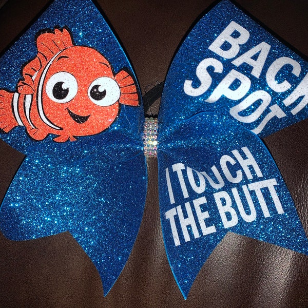 Cheer Bow Back Spot I Touch the BUTT - Stunt Group Cheer Bows - Any ...
