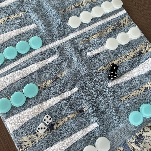 Pink Floral Outdoor/travel Backgammon Set - Etsy