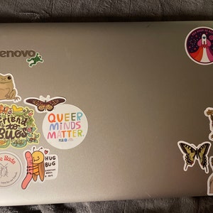 Friend to Bugs Sticker, Daisy Flower Decal, Praying Mantis, Lady Bug ...