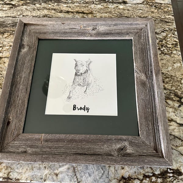 8x10 Custom Cut Single Matboard for 8x10 Frame, Picture Frame Mat ...