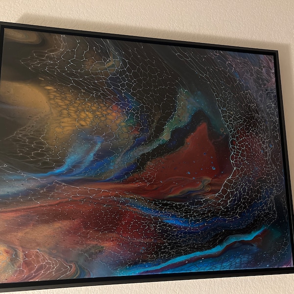 Tangled Clouds Large Original Hand Made Artwork by Molly's Artistry 24 ...