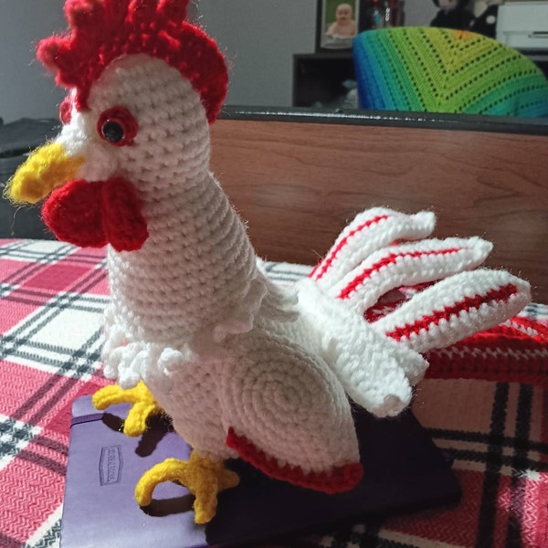 Cockerel/rooster Crochet PATTERN USA Terms-english Language, Digital ...