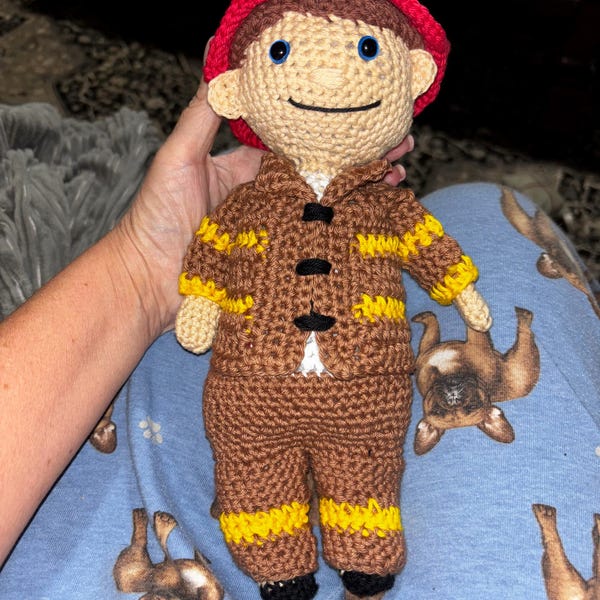 Firefighter - Crochet Pattern PDF - Digital Download - Etsy