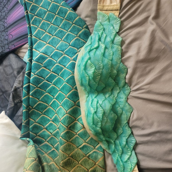 Mermaid Silicone Scale Top - Etsy