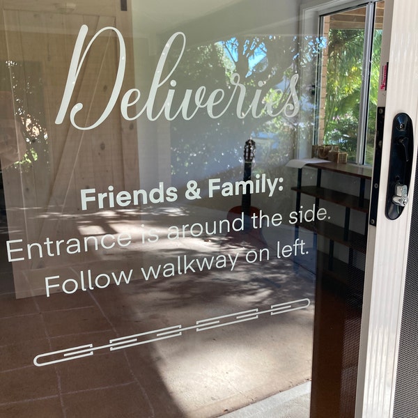 Custom Business Door Decal, Custom Shop Window Sign, Salon Boutique ...