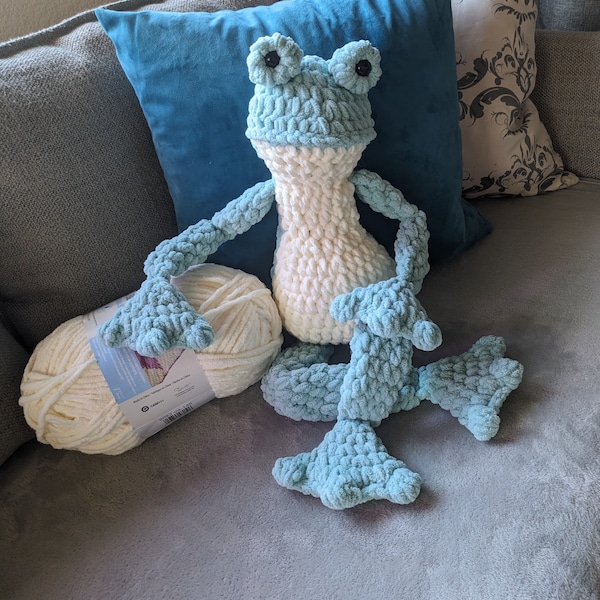 Fable the Frog Pattern | Crochet Pattern |digital Download | PDF - Etsy