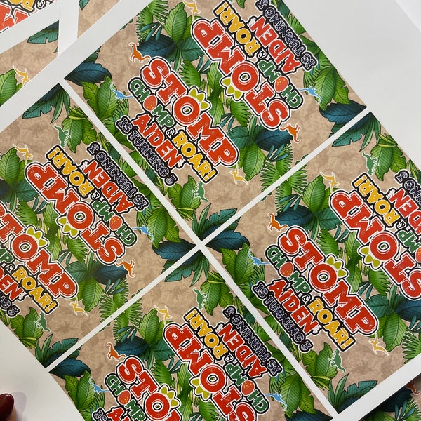 Dinosaur Bundle Party Kit Printable, Chip Bags Printable, Jurassic ...