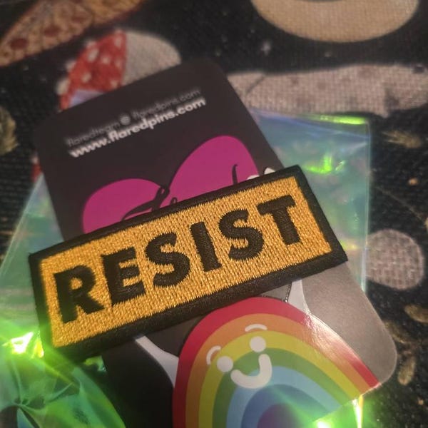 RESIST Patch - FREE Shipping - US Only - Etsy