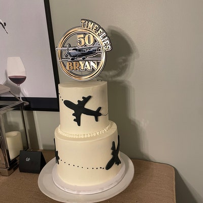 Time Flies,airplane Cake Topper, Plane Party Theme, Airplane Party ...