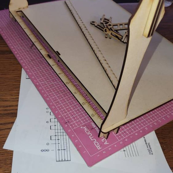 Bookbinding Cradle – Laser Cut Signature Punching Tool – Journal & Book ...