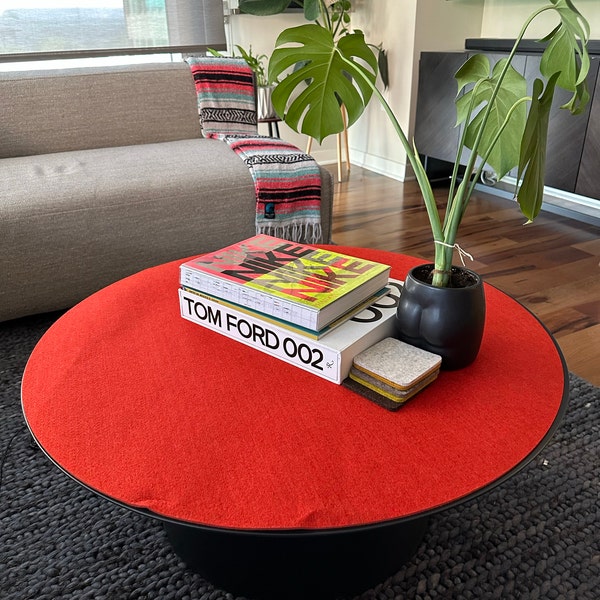 Large Round Pad/ Felt Table Cover/ Customizable Sizing - Etsy