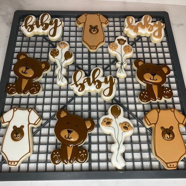 Teddy Bear Cookie Cutter | Cute Teddy Bear | Animal Shaped Cookie ...