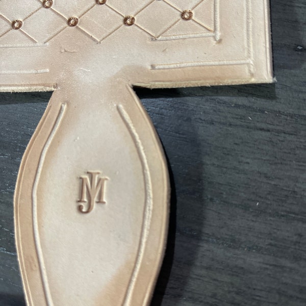 Custom Leather Stamp Leather Custom Brass Emboss Stamp Leather Brass ...