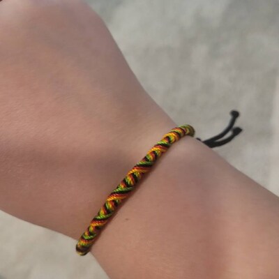 4 Pcs Friendship Bracelet Stack Mixed Braided / Beaded - Etsy