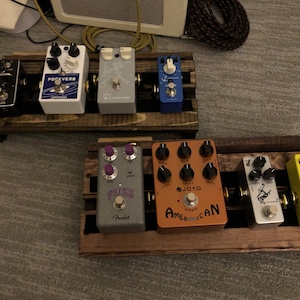 2 Level Guitar Pedal Board - Etsy