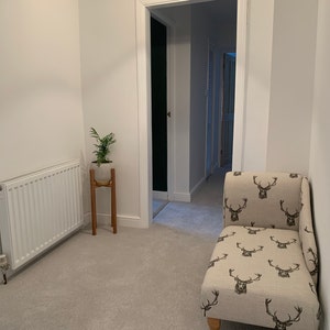 Handmade Stag Chaise Longue Small Sofa Accent Chair in 100% | Etsy UK