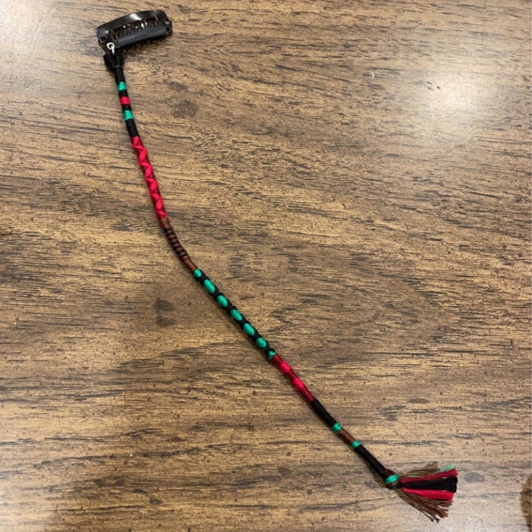 Custom Clip-in Hair Wrap Mixed Design Choose Your Colours Custom False ...