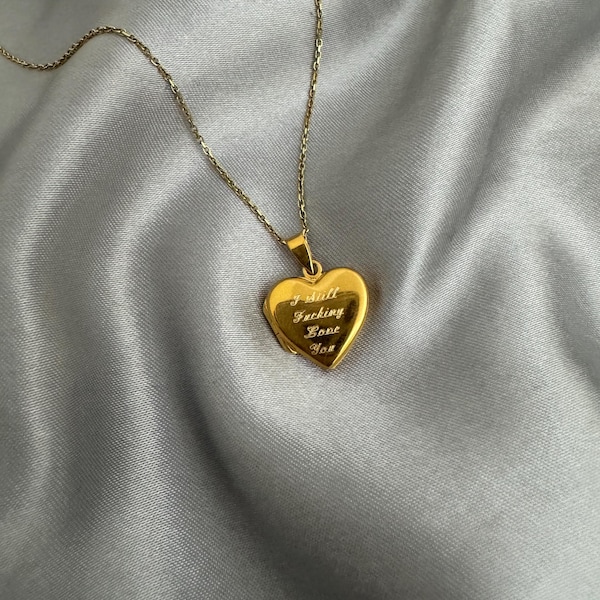 Gold St Christopher Necklace, Personalised - Etsy UK