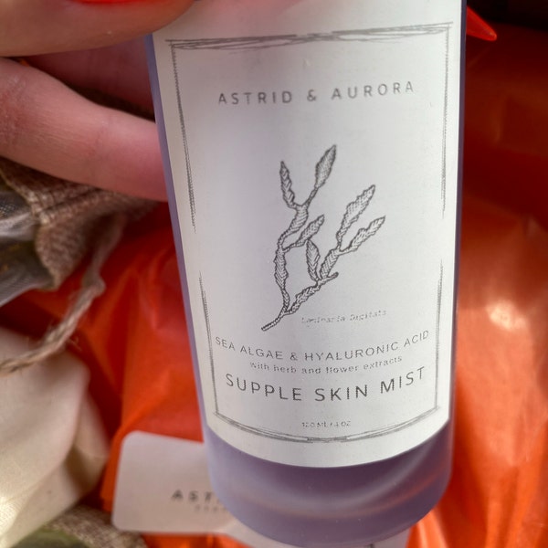 Supple Skin Mist, Self Care,hydrating,natural Face Mist,natural ...