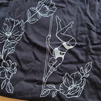 Pole Dance T shirt For Pole Dancer Snake Shirt Pole Dance Gift For Pole ...