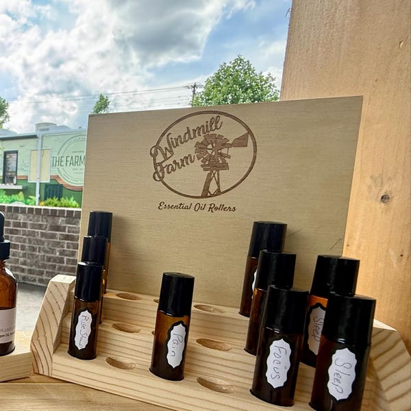Modern Roller Bottle Display for 10 Ml Bottles - Multiple Sizes With ...
