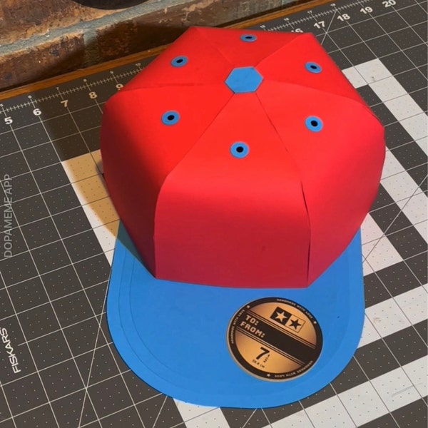 Baseball Cap Box SVG File 3D Gift Box Favour Box Favor SVG Template Dxf ...