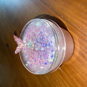 Pearl Mermaid Slime Glossy Slime, Clear Slime, Pick Your Own Scent ...