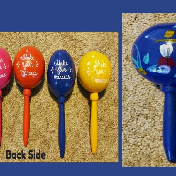 Maracas CUSTOM PERSONALIZED Traditional (by the Piece, Not Pair ...