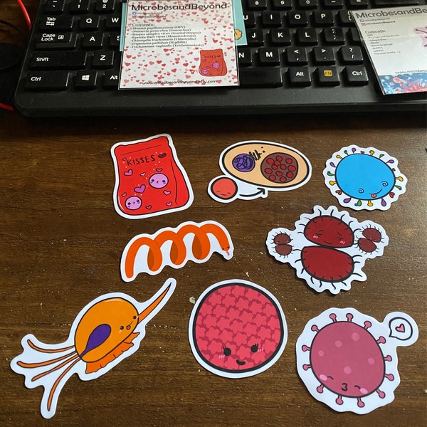 Cute Stds Sticker Set - Etsy