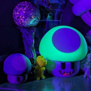 Lumalee in a Cage Glow in the Dark UV Reactive Super Mario Brothers ...