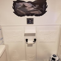 Star Wars Wall Art Spaceship Window View Star Wars Ships Wall Decal ...