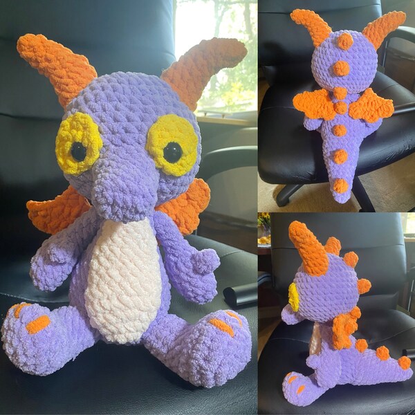 Figment - CROCHET PATTERN - Etsy