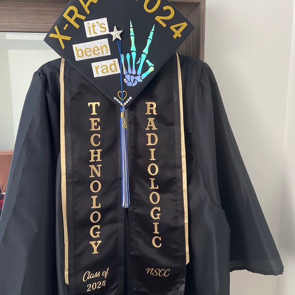 Personalized Sash Graduation Stoles Customized Graduation Sash Custom ...